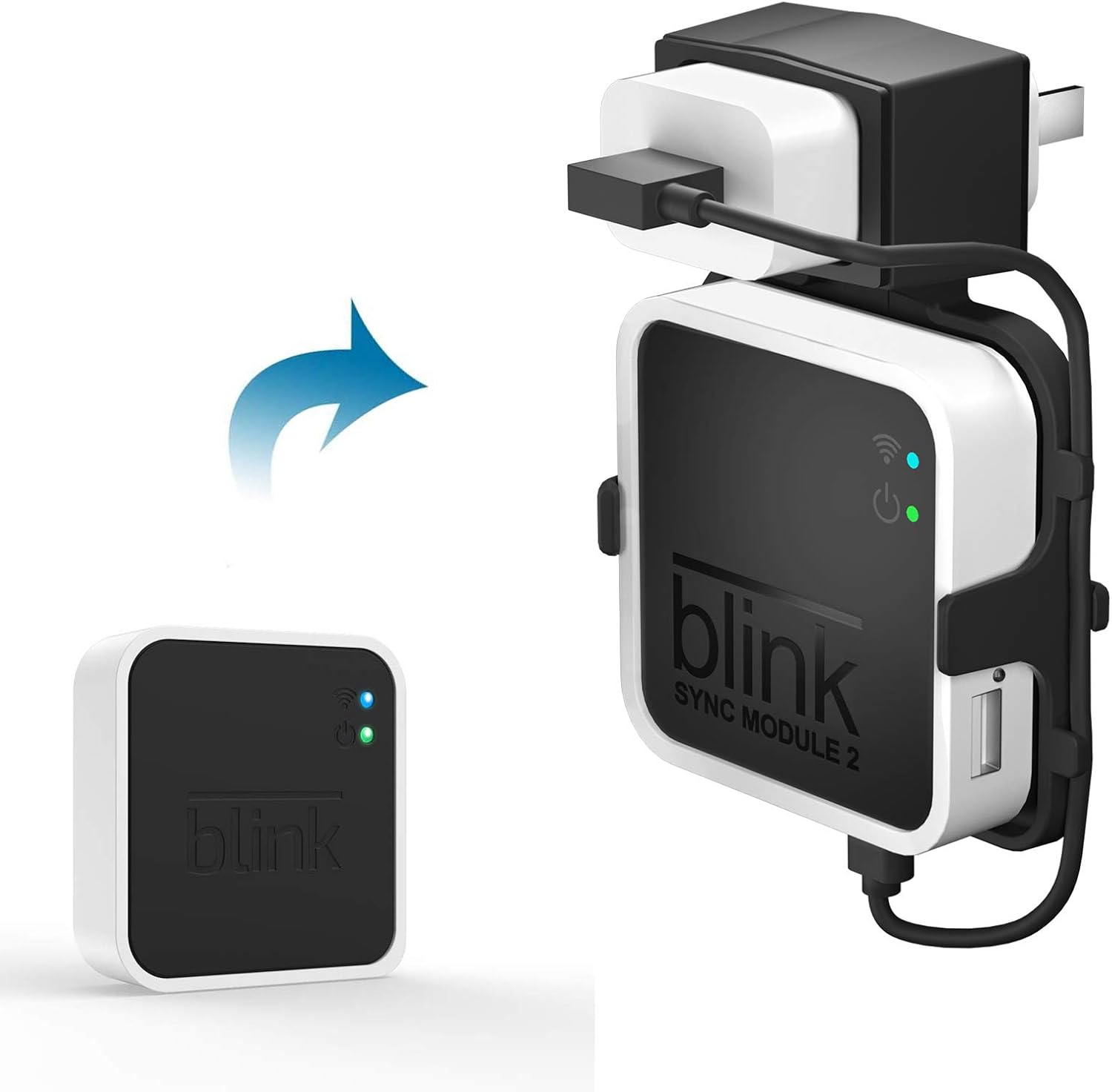 Amazon.com : Koroao Outlet Wall Mount for Blink Sync Module 2, Simple ...
