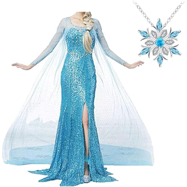 Elsa Costume Adult Disguise Elsa Ultra Prestige Costume Princess ...