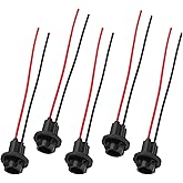 Amazon.com: 5PCS 194 Bulb Socket with Wire Pigtail,T10 Socket for ...