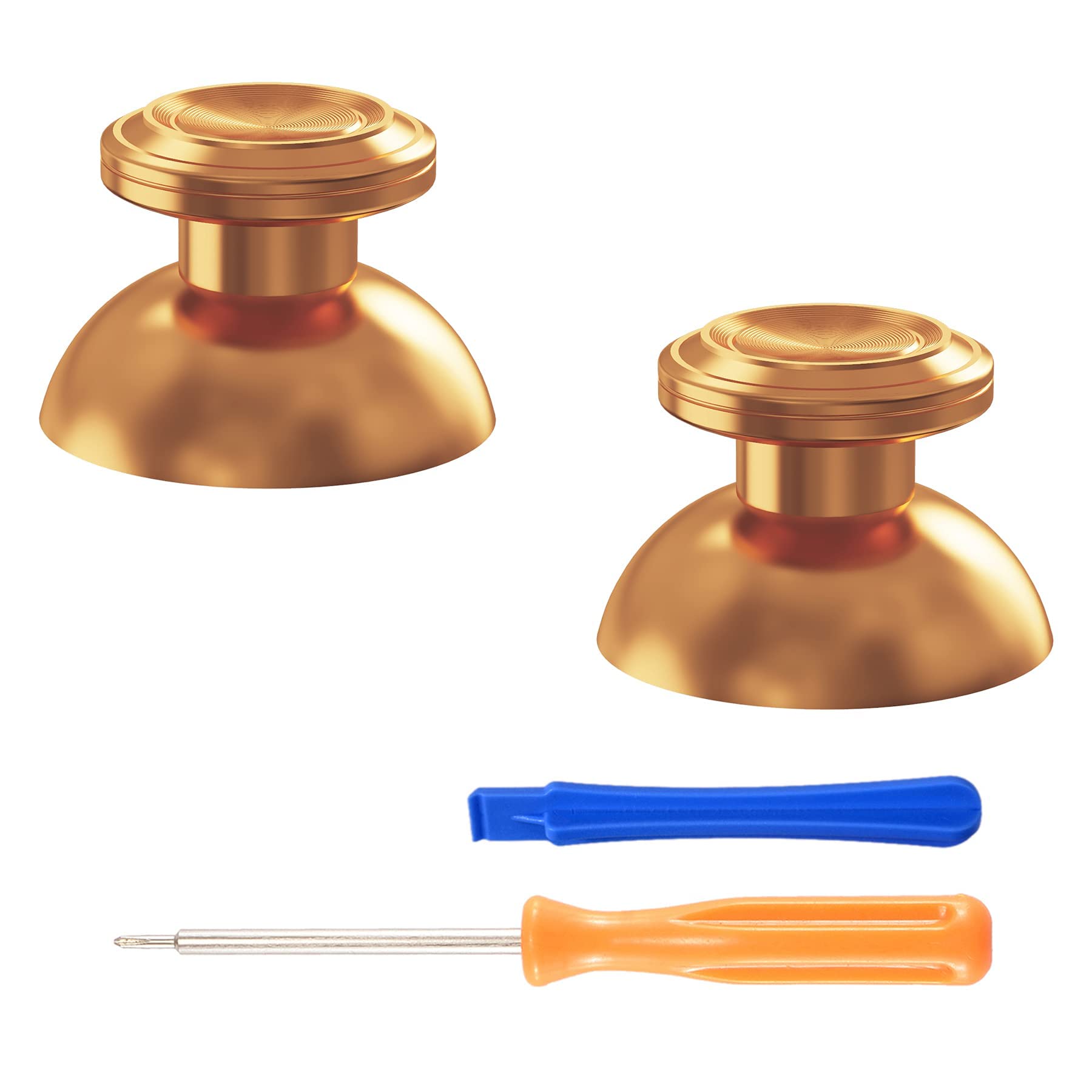 Mua eXtremeRate Custom Gold Metal Thumbsticks for PS5 Controller ...