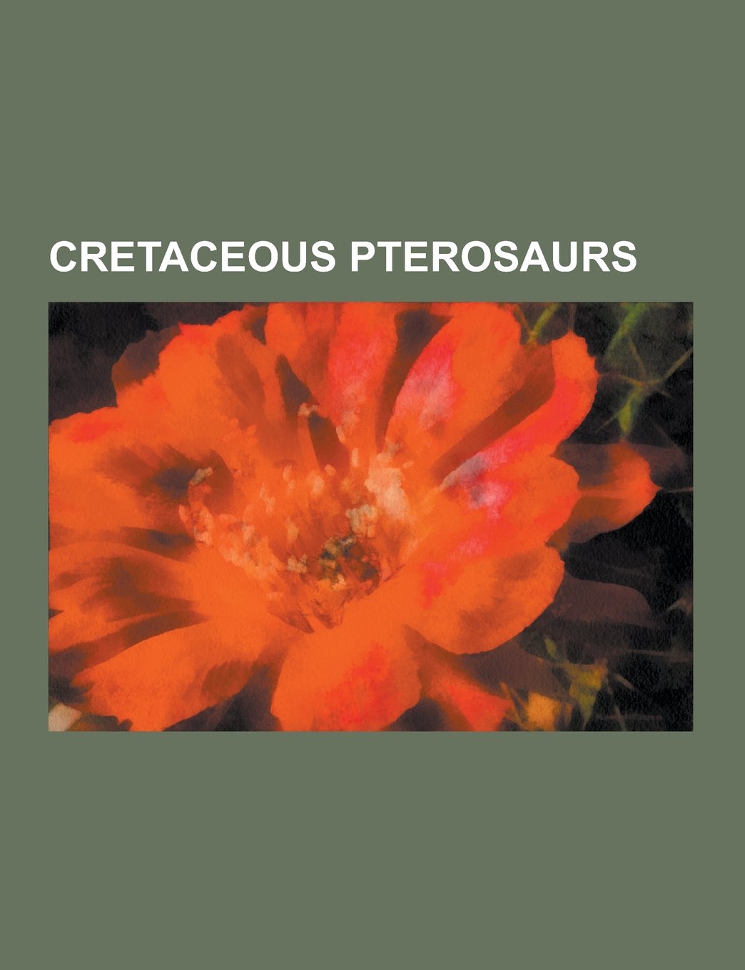 Mua Cretaceous Pterosaurs: Dsungaripterus, Pteranodon, Quetzalcoatlus ...