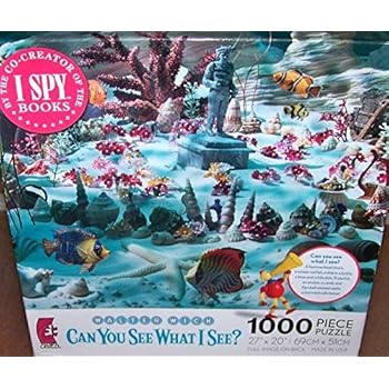 Amazon.com: CAN YOU SEE WHAT I SEE? 1000 Pieces Puzzle: Toys & Games