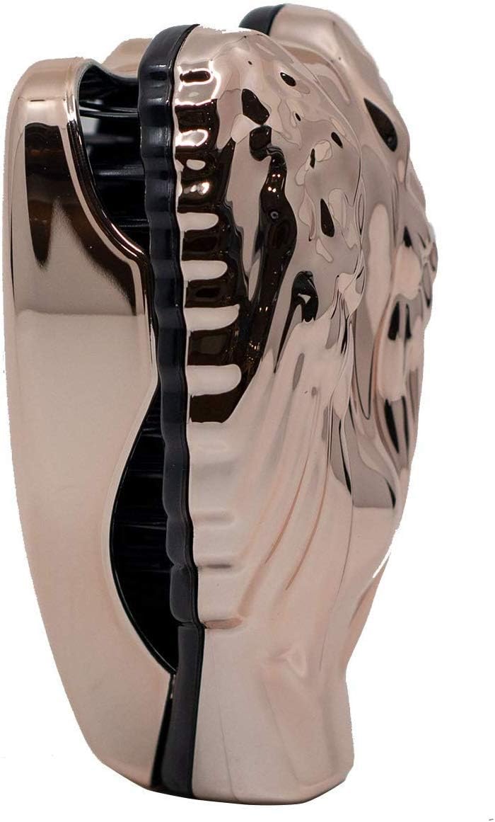 Tangle Angel PRO Series Compact Detangling Brush with Mirror, Rose Gold ...