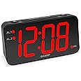 Amazon.com: Sharp Digital Alarm Clock with Jumbo Numbers, Easy to See Large Numbers from Across ...