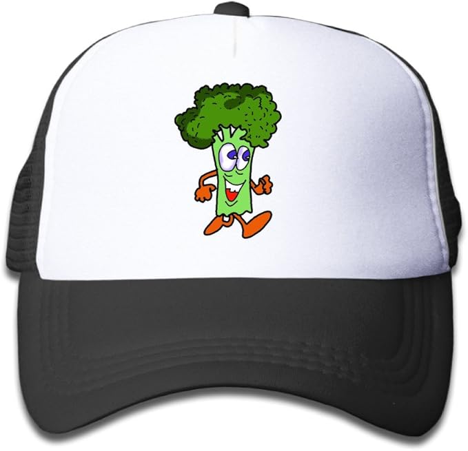 Amazon.com: Happy Broccoli Kids Baseball Hat Adjustable 100% Nylon ...