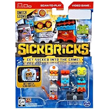 Amazon.com: Sick Bricks Sick Character Single Pack: Toys & Games