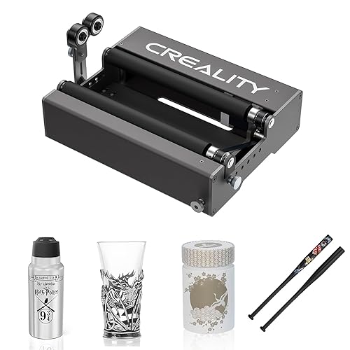 Creality Official Laser Rotary Roller, 360° Laser Engraver Y-axis ...