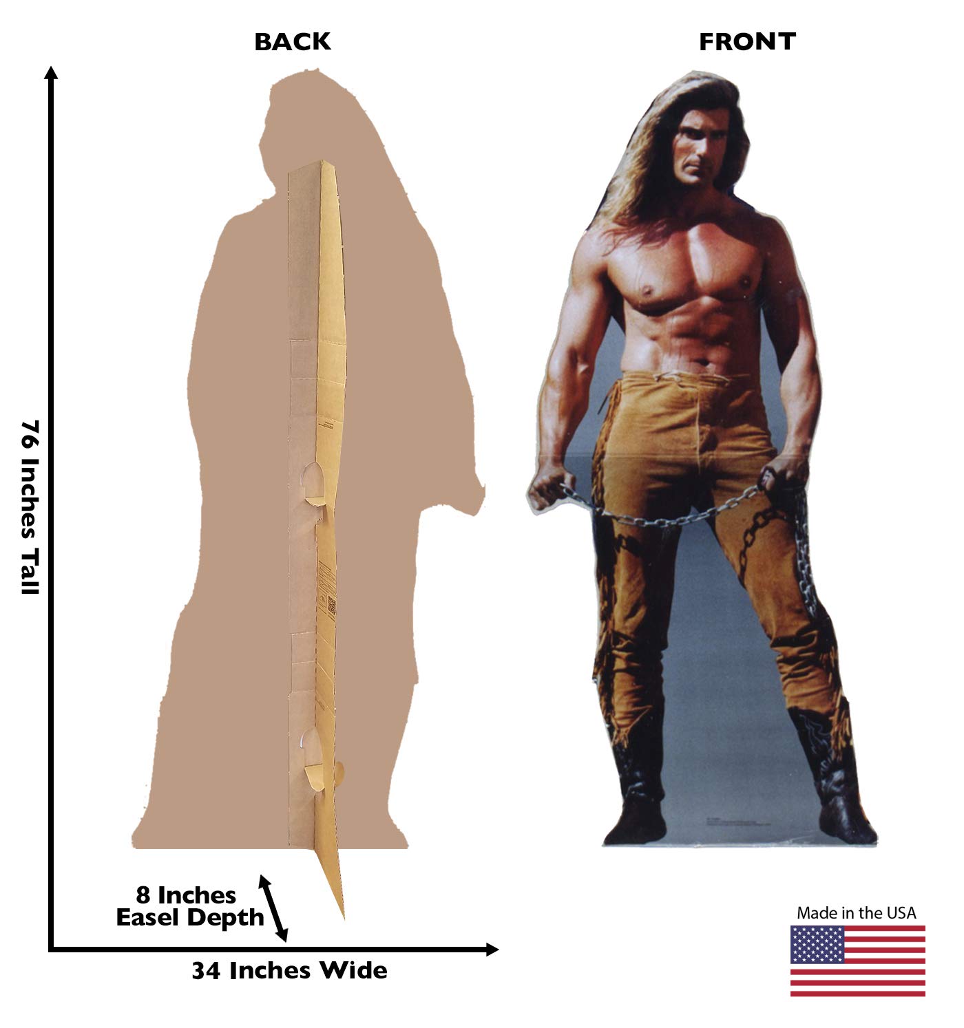 Mua Cardboard People Fabio Life Size Cardboard Cutout Standup trên ...