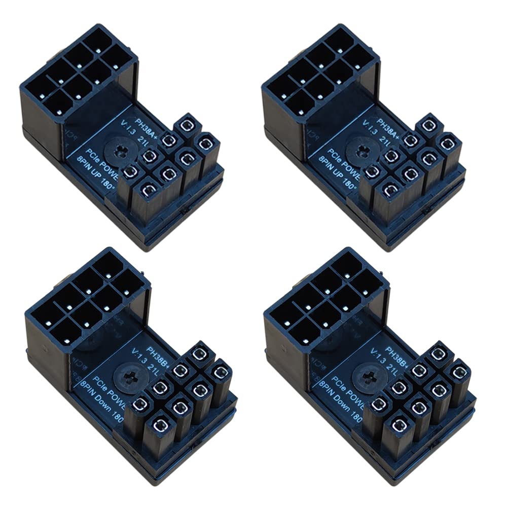 Mua COMeap 8 Pin 180 Degree Adapter, GPU VGA PCIe 8 Pin U Turn 180 ...