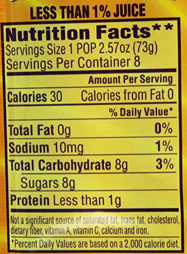 Tampico Freezer Pops, 8 Count (Pack of 24) Food, Beverages Tobacco Food ...