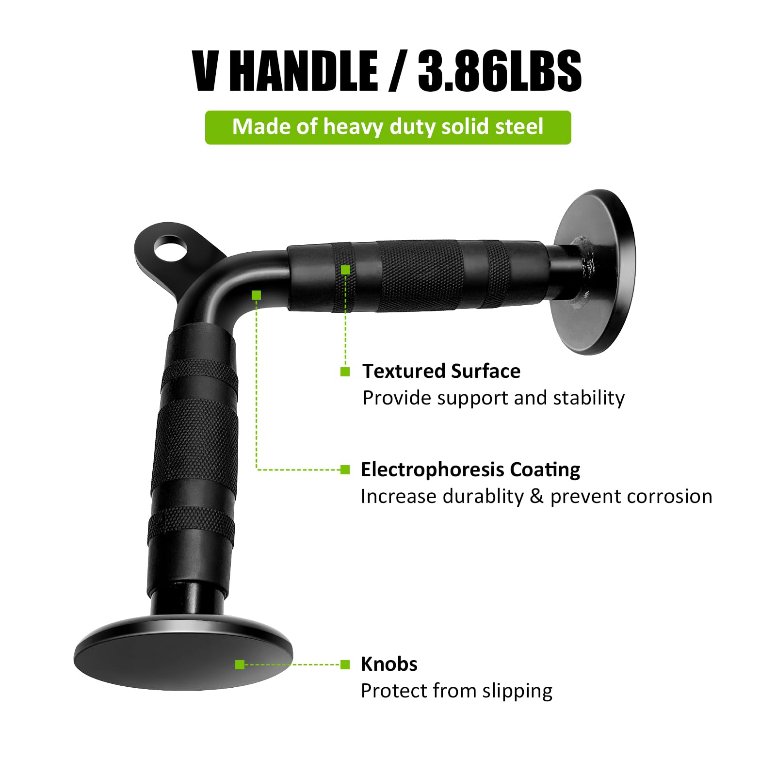 Mua DYNASQUARE Cable Attachments for Home Gym, Made of Heavy Duty Solid ...