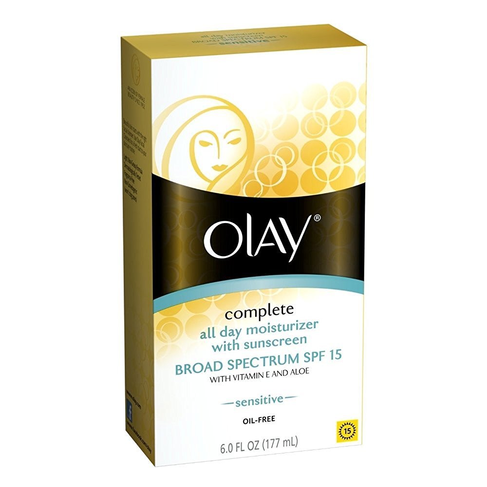 Amazon.com: OLAY Complete All Day Moisturizer SPF 15, Sensitive Skin 6 ...
