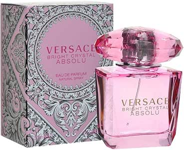 VERSACE Bright Crystal Absolute Eau de Parfum, 1 Fluid Ounce: Amazon ...