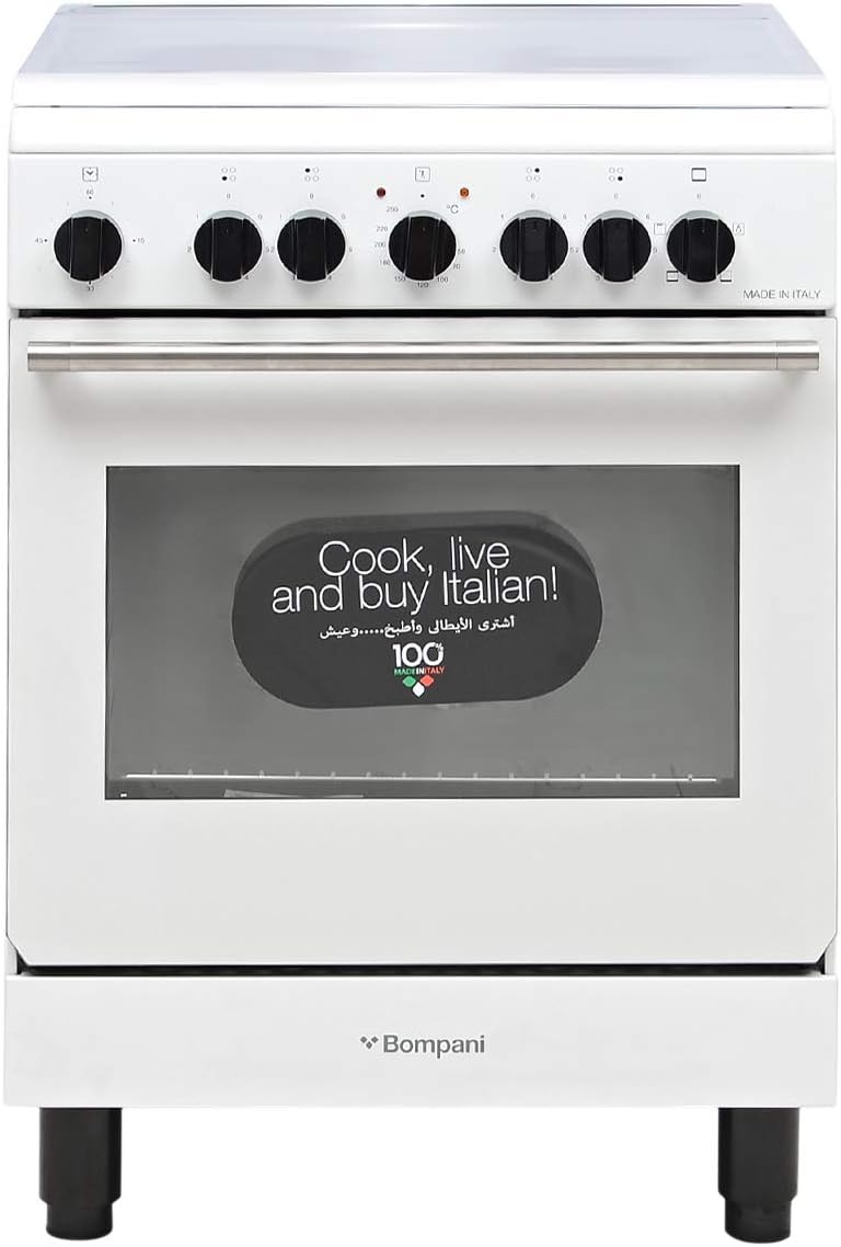 Bompani Electric Cooker With 4 Hot Plates Hob & Grill Oven Model ...
