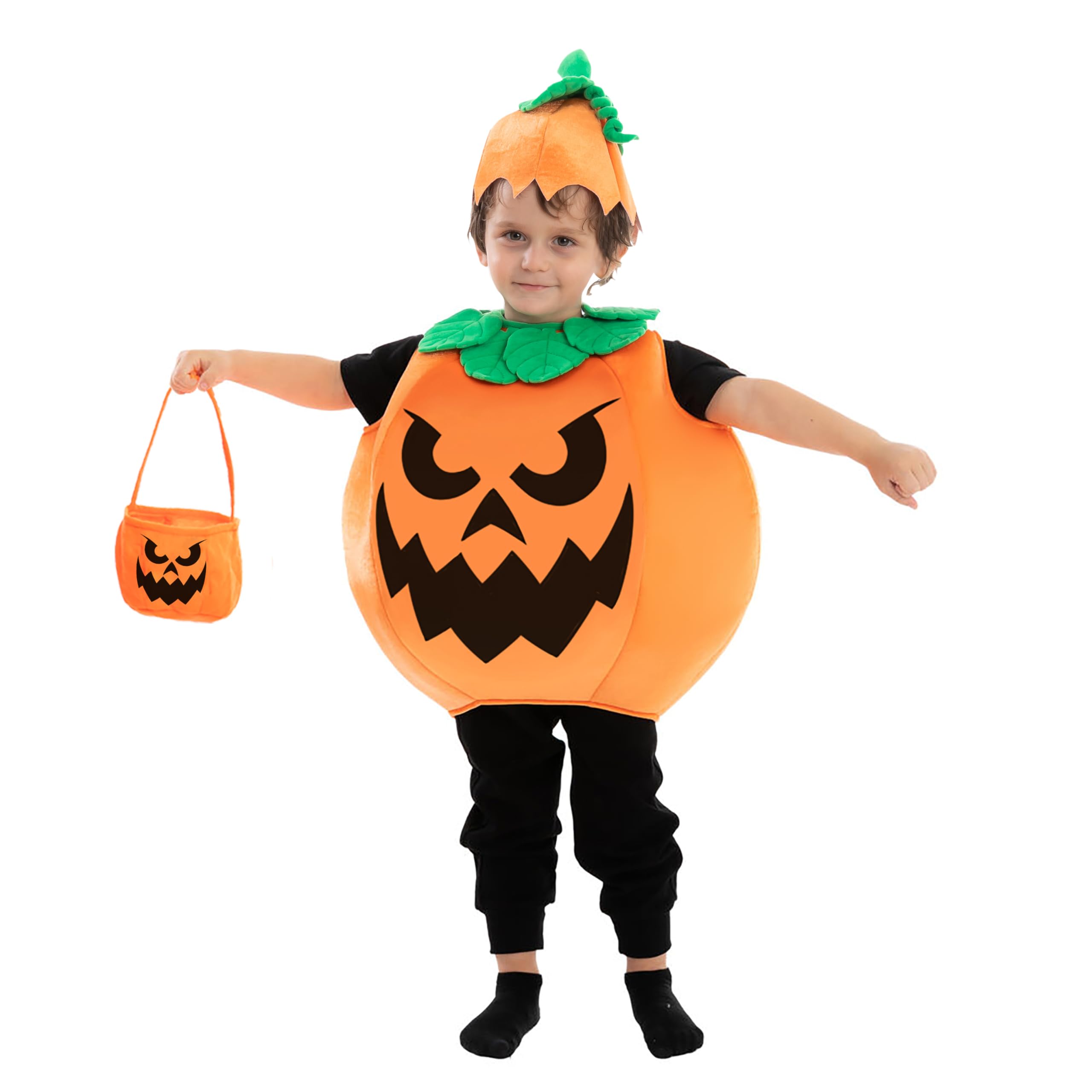 Spooktacular Creations Halloween Kids Wicked Pumpkin Costume Unisex ...