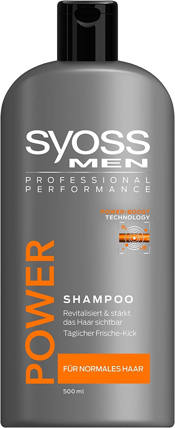 Amazon.com : Syoss Men Power & Strength Shampoo 500 ml : Beauty