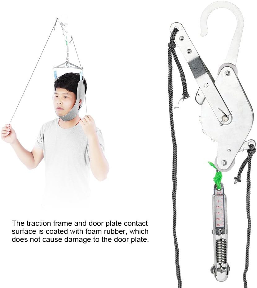 Adjustable Cervical Traction Device, Over Door Cervical Traction Neck ...