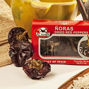 Amazon.com : Dried Nora Peppers (Ñoras) 20 g : Grocery & Gourmet Food