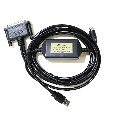 PLC Cable USB-SC09 A Series Interface, Compatible with PLC Programming ...