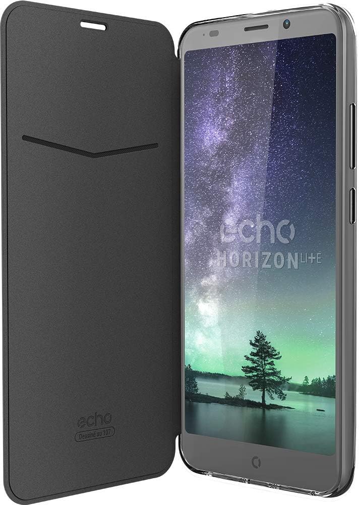 Echo Horizon Lite Transparent Back Folio Metal Gun – BigaMart