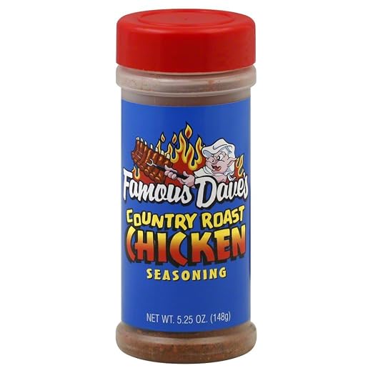 Amazon.com : Famous Daves-Seasoning Country Roast Chicken 5.25 OZ(Pack ...