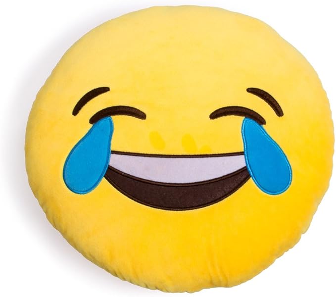 Desire Deluxe Coussin Smiley Rire aux Larmes en Ciel en Forme de Crotte ...