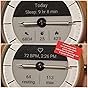 Amazon.com: Fossil Women's 42mm Charter Stainless Steel Mesh Hybrid HR ...