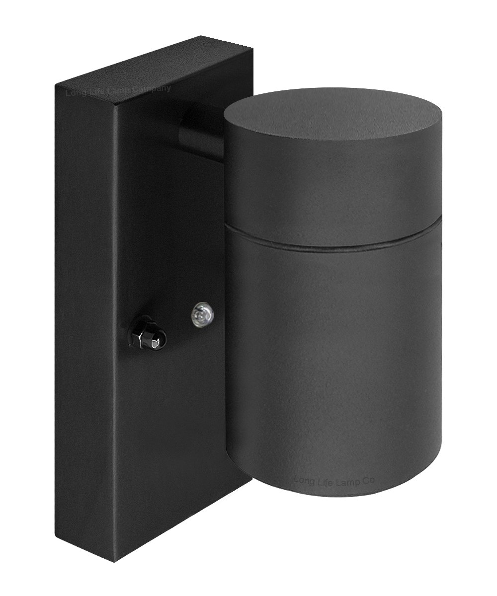 Dusk Till Dawn Sensor BLACK Outdoor Single Wall Light Stainless Steel ...