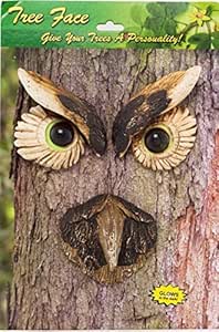 Amazon.com : Owl Tree Face : Outdoor Statues : Home & Kitchen