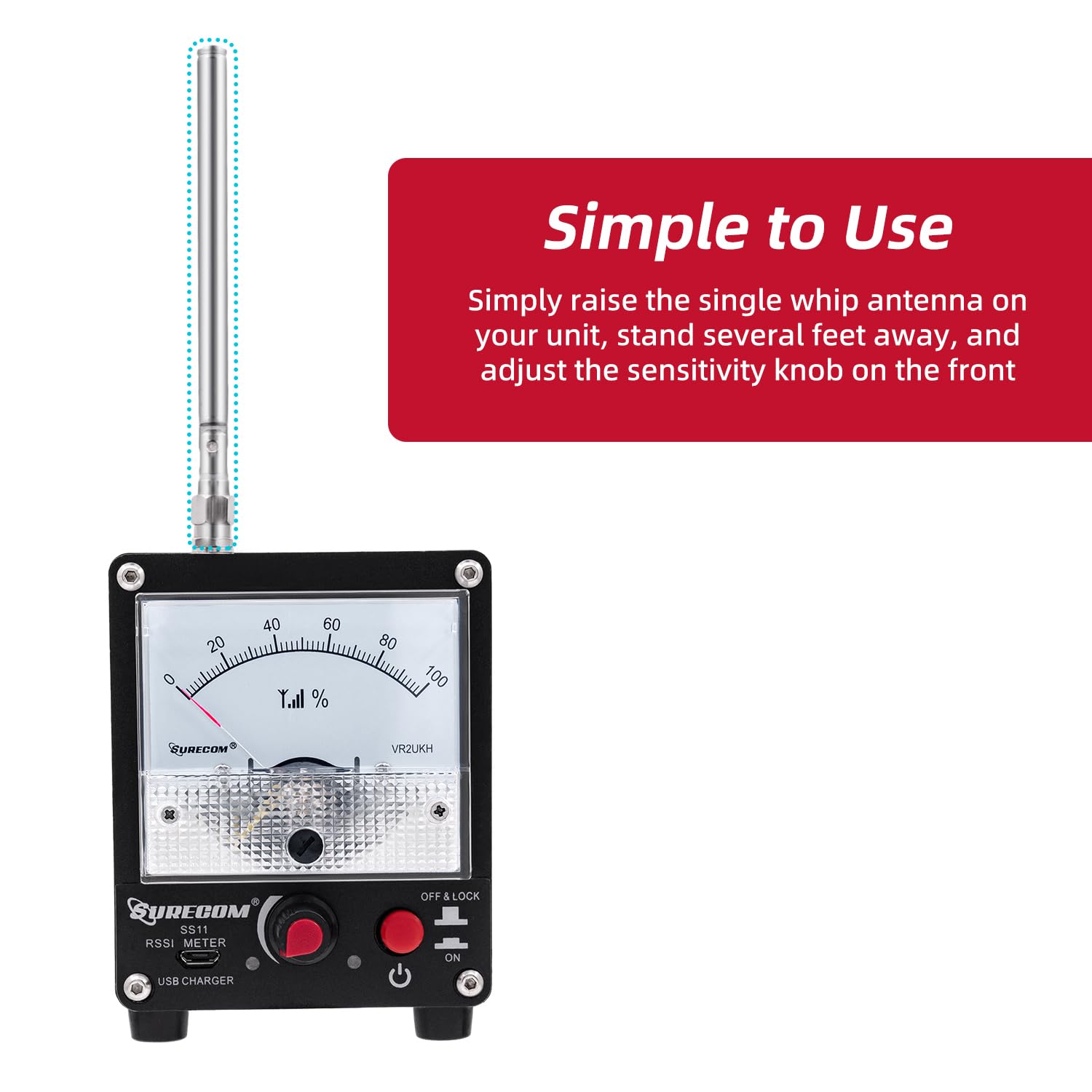 Mua Mcbazel Surecom SS11 Portable Field Strength Power Test Meter RF ...
