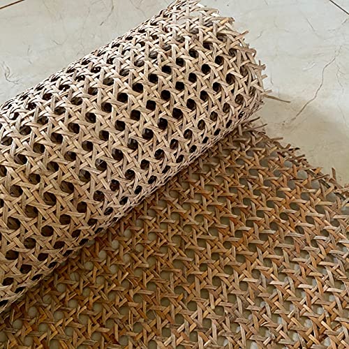 18" Wide, Natural Rattan Cane Webbing, Rattan Cane Webbing Hexagon ...