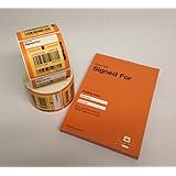 ROYAL MAIL SIGNED FOR RECORDED DELIVERY BOOK PLUS 100 SIGNED FOR LABELS ...