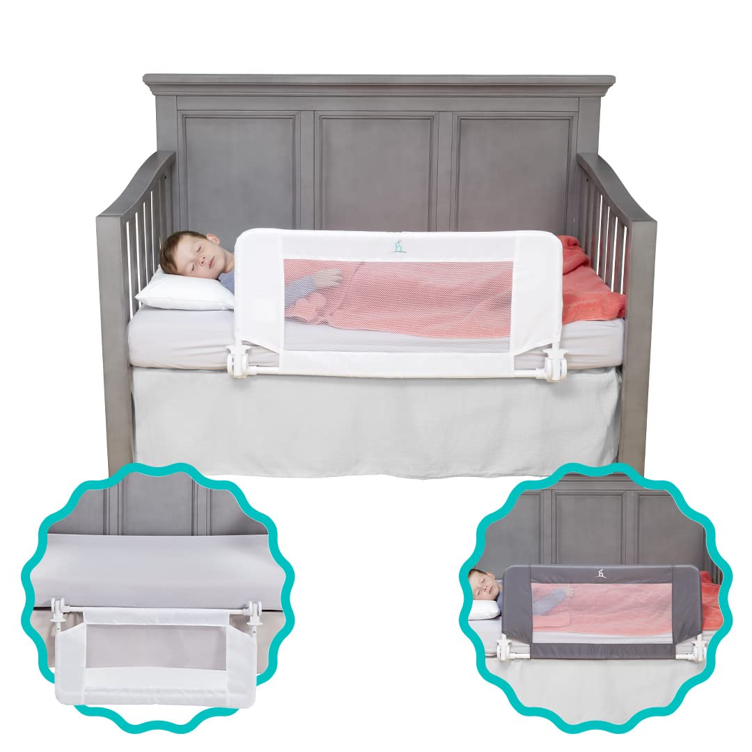 Mua Convertible Crib Bed Rail for Toddlers, Baby with Reinforced Anchor ...