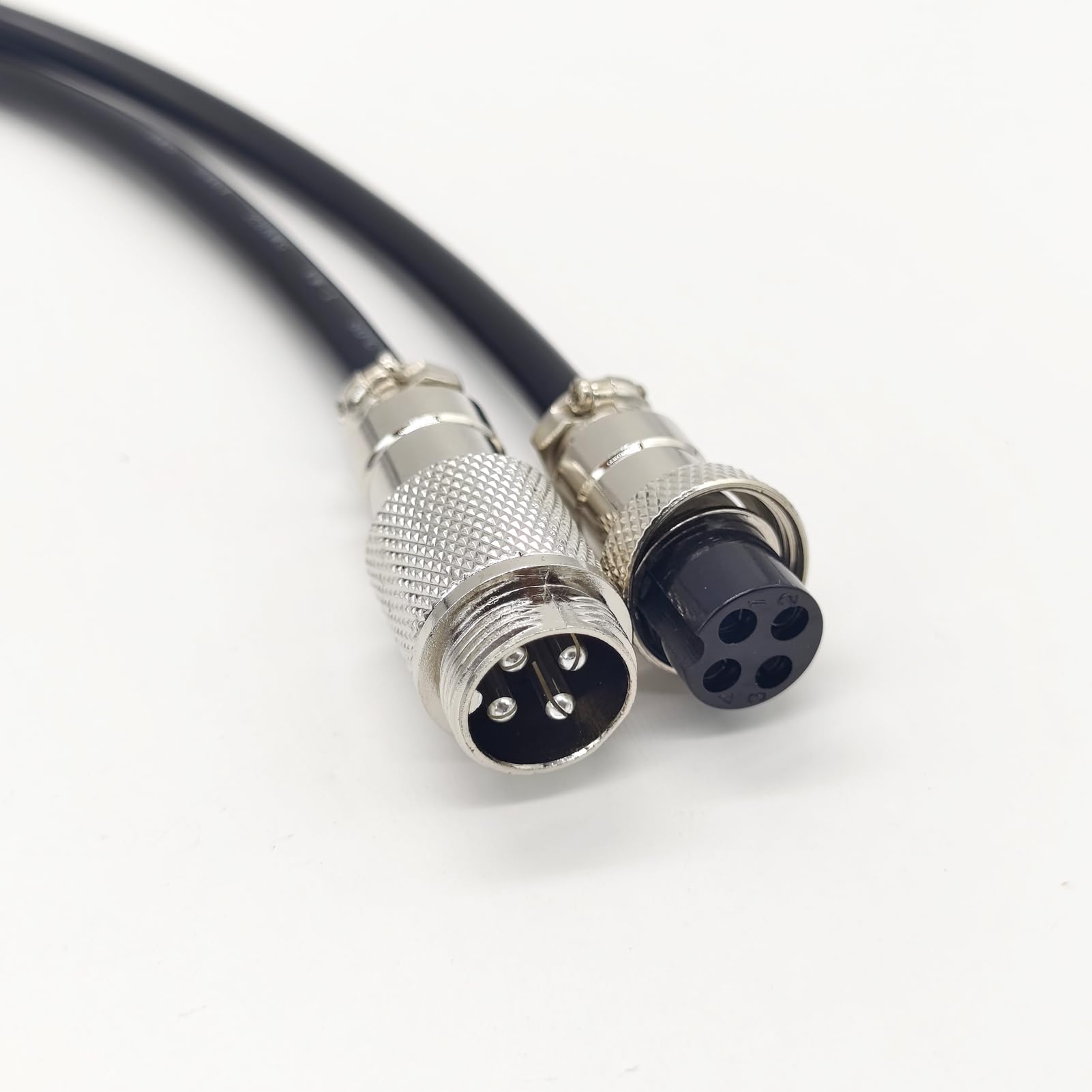 Mua 16.4 ft GX16 4 Pin Cable Male to Female Head Aviation Cordset, GX16 ...