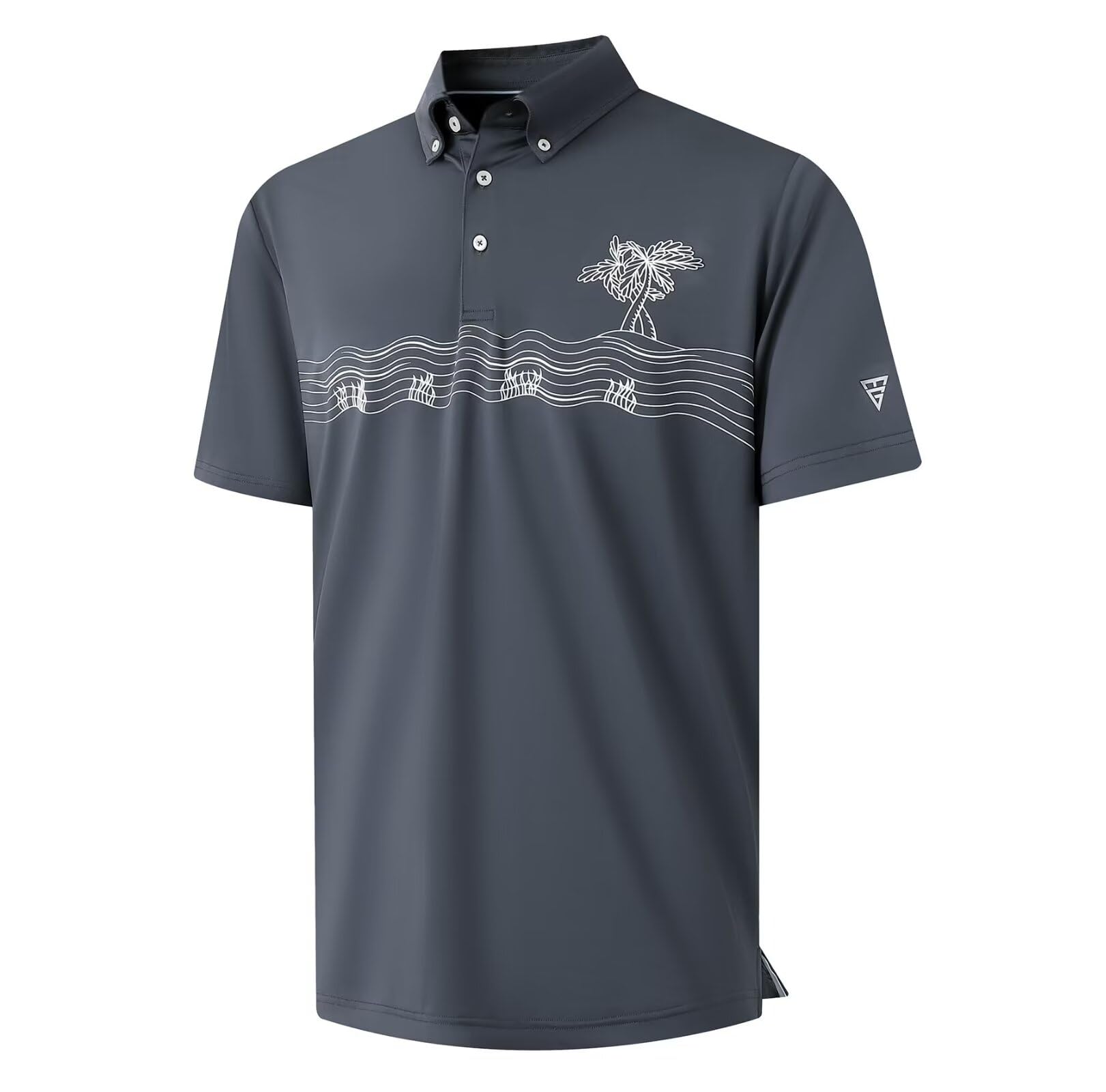 M MAELREG Mens Polo Shirts Short Sleeve Dry Fit Sport Performance ...