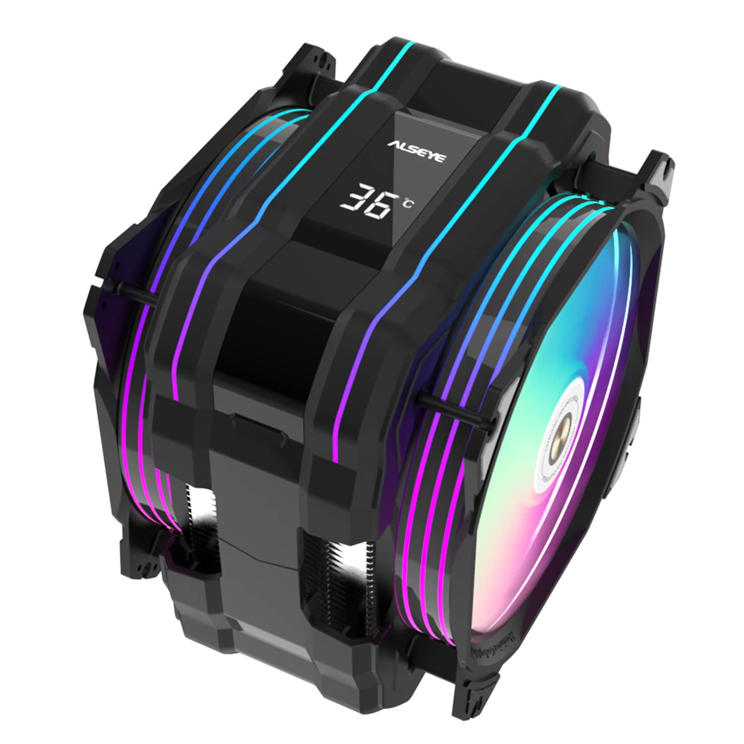 Mua ALSEYE M120DPlus CPU Cooler, Temperature Display Air Cooled CPU ...