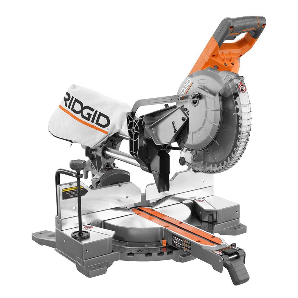 Mua Ridgid R4210 15 Amp 10 Inch Corded Dual Bevel Sliding Miter Saw ...