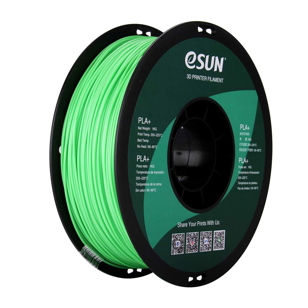 eSUN 1.75mm Peak Green PLA PRO Pantone 359C PLA+ 2.2lbs 3D Printer ...