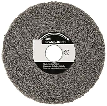 Scotch-Brite Multi-Finishing Wheel, Silicon Carbide, 6000 rpm, 6 ...