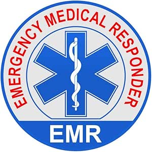 Amazon.com: EMR Emergency Medical Responder Reflective Decal Car ...