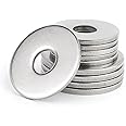 Fender Washers, JSUSLIFE 10PCS 1/2"X2"x 0.12", Heavy Duty Extra Large ...