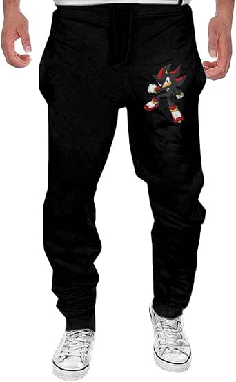 Mens Sonic The Hedgehog Shadow Men's Casual Sweatpants Pants XXX-Large ...