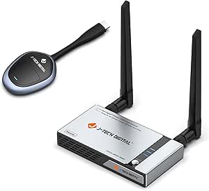 Amazon.com: J-Tech Digital HDMI Wireless Extender Dongle Adapter Kit ...