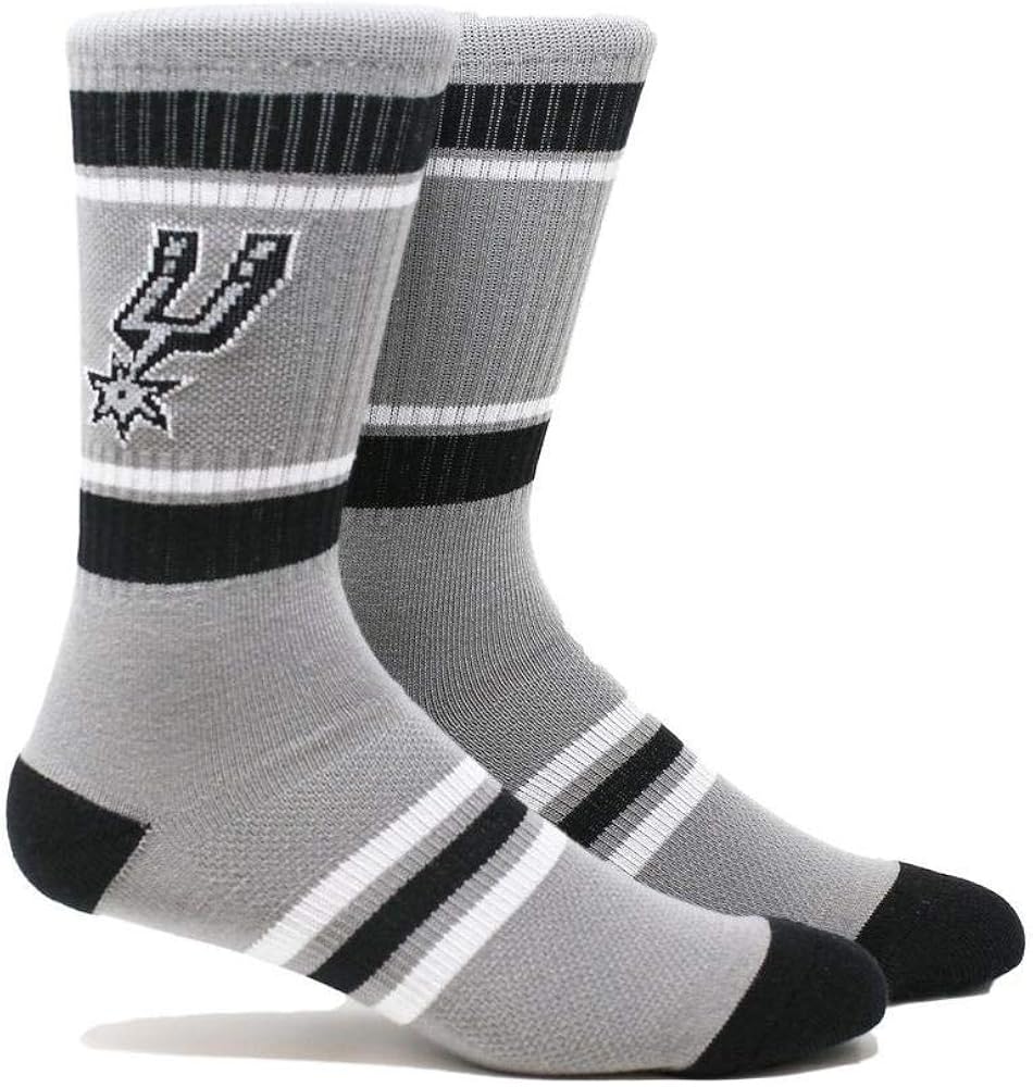 PKWY NBA mens Stripe Crew Socks: Amazon.co.uk: Clothing