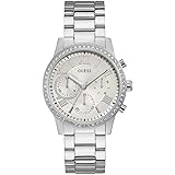 Guess Damen Analog Quarz Uhr mit Edelstahl Armband W0933L1: Guess ...