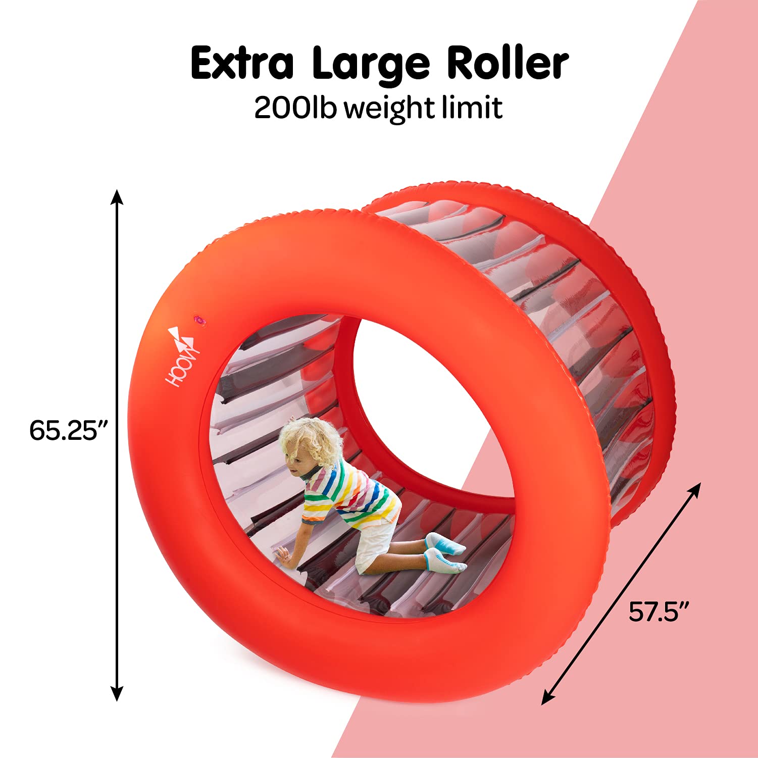 Mua Giant Hamster Wheel Human | 65" Diameter | Inflatable Rolling Wheel ...
