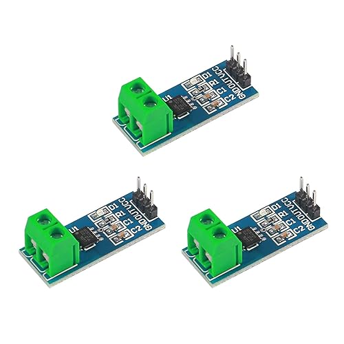 3PCS 20A Range Current Sensor ACS712 Module AC/DC for Arduino (20A) in ...
