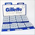 Amazon.com: 100 Silver Blue Double Edge Razor Blades Made in Russia by ...