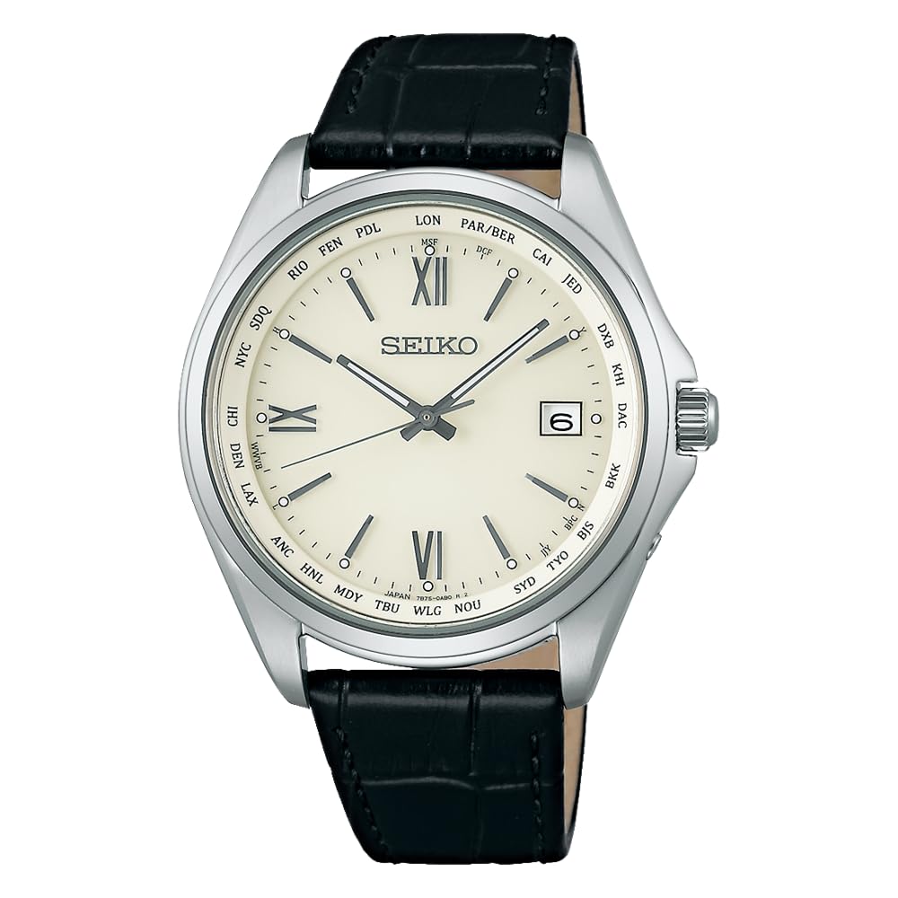 Mua Seiko Selection Men's Wristwatch, Titanium Solar Radio, World Time ...