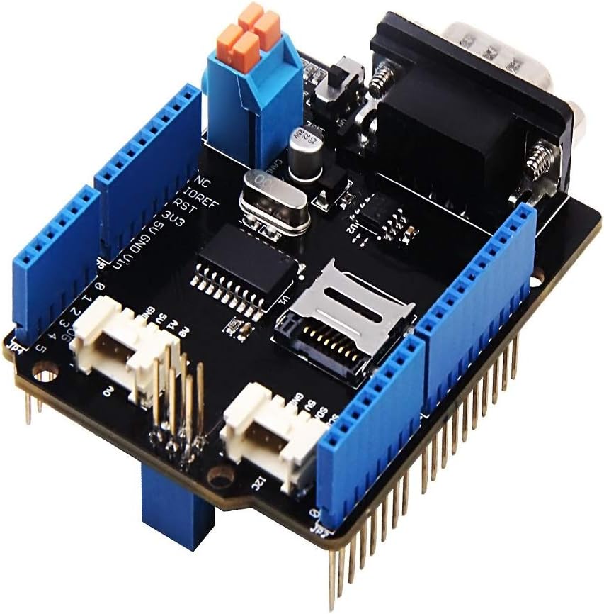 seeed studio CAN-Bus Shield V2 Adopts MCP2515 and MCP2551, 100% Compatible with Arduino and ...